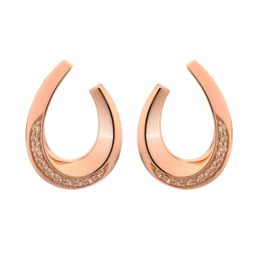 Orphelia 'Krista' Ohrstecker f&uuml;r Damen, 925er Sterlingsilber, Ros&eacute;, zo-7366