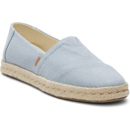Toms Shoes TOMS Alpargata Rope 2.0 Textil Damen Hellblaue Espadrilles