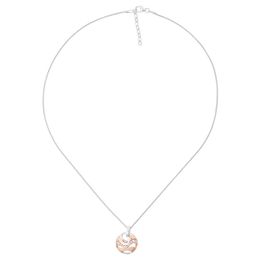 Orphelia 'Elvina' Damen-Kette mit Anh&auml;nger aus 925er Sterlingsilber, Silber/Ros&eacute;, ZH-7085/1