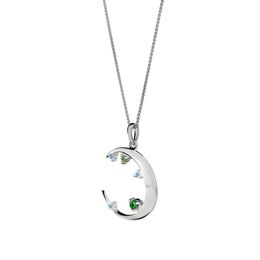 Orphelia 'Eline' Damenkette mit Anh&auml;nger aus 925er Sterlingsilber &ndash; Silber ZH-7497