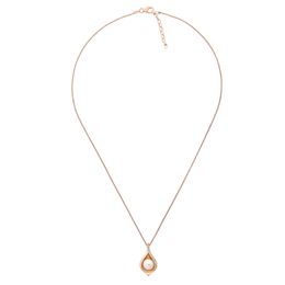 Orphelia 'Sophia' Damen-Kette mit Anh&auml;nger aus 925er Sterlingsilber, Ros&eacute;, ZH-7234/RG