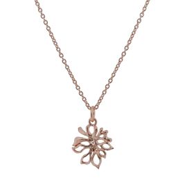 Orphelia Damen-Kette aus 925er Sterlingsilber mit Anh&auml;nger - Ros&eacute; ZH-6027/1