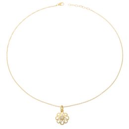 Orphelia Damen-Kette aus 925er Sterlingsilber mit Anh&auml;nger &ndash; Gold ZH-6017/2