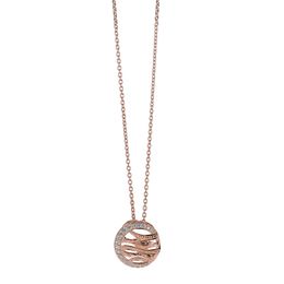 Orphelia Damen-Kette aus 925er Sterlingsilber mit Anh&auml;nger - Ros&eacute; ZH-6031/1