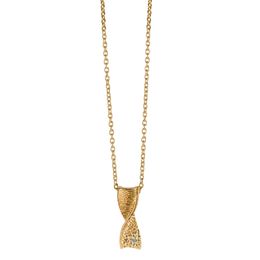 Orphelia Damen-Kette aus 925er Sterlingsilber mit Anh&auml;nger &ndash; Gold ZH-6028/2