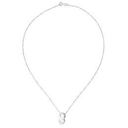 Orphelia Damen-Kette aus 925er Sterlingsilber mit Anh&auml;nger &ndash; Silber ZH-4366