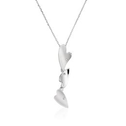 Orphelia Damen-Kette aus 925er Sterlingsilber mit Anh&auml;nger &ndash; Silber ZH-4658