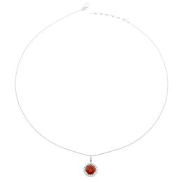 Orphelia Damen-Kette aus 925er Sterlingsilber mit Anh&auml;nger &ndash; Silber ZH-6044/1