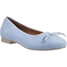 Hush Puppies Naomi Textil Damen Denim Ballerinas