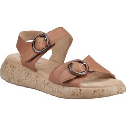 Hush Puppies Alison Leder Damen Sandalen in Tan