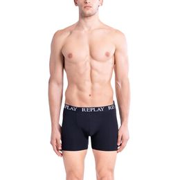 Replay - Boxershorts f&uuml;r Herren (2er-Pack) (Schwarz)
