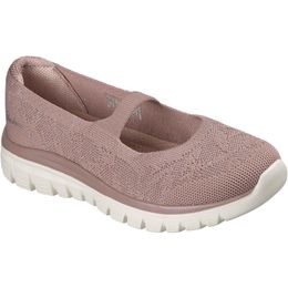 Skechers Graceful Polyester Damen Schuhe in Mauve