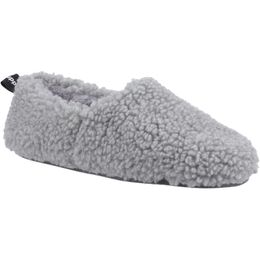 Hush Puppies Emily Kunstfell Damen Grau Hausschuhe