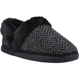 Toms Shoes TOMS Oslo Polyester Damen Schwarze Hausschuhe