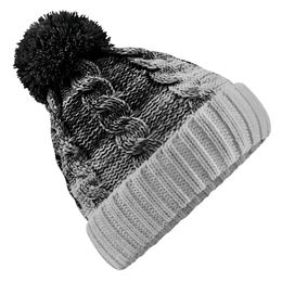 Beechfield - M&uuml;tze f&uuml;r Herren/Damen Unisex (Schwarz/Hellgrau)