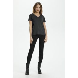 Soaked in Luxury T-shirt Gerade Passform black