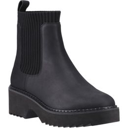 Toms Shoes TOMS Millie Leder Damen Schwarze Absatzstiefeletten