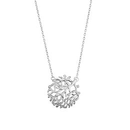 Orphelia 'Flavie' Damenkette mit Anh&auml;nger aus 925er Sterlingsilber &ndash; Silber ZH-7502