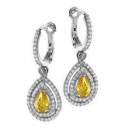 Orphelia 'Ellen' Damen 925 Sterling Silber Ohrh&auml;nger - Silber ZO-7048