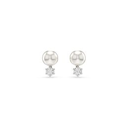 Swarovski 'Matrix' Damen Ohrstecker aus Metall - Silber 5694225