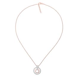 Orphelia 'Azalea' Damen-Kette mit Anh&auml;nger aus 925er Sterlingsilber, Silber/Ros&eacute;, ZH-7095/1