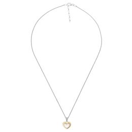 Orphelia 'Debby' Damen-Kette mit Anh&auml;nger aus 925er Sterlingsilber &ndash; Silber/Gold ZH-7289/G