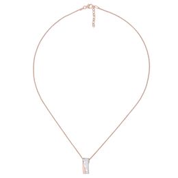 Orphelia 'Lova' Damen-Kette mit Anh&auml;nger aus 925er Sterlingsilber, Silber/Ros&eacute;, ZH-7093