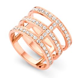 Orphelia Damen-Ring Sterling-Silber 925 &ndash; Ros&eacute; ZR-7125/RG
