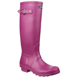 COTSWOLD Sandringham Buckle-Up Damen-Wellington-Stiefel (Berry)