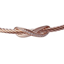 Orphelia 'Bowi' Damen-Armband aus 925er Sterlingsilber &ndash; Ros&eacute; ZA-7402