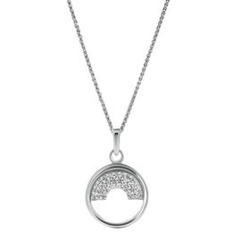 Orphelia 'Tista' Damen-Anh&auml;nger aus 925er Sterlingsilber mit Kette &ndash; Silber ZH-7586