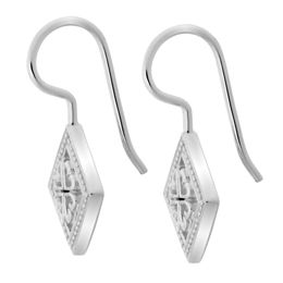 Orphelia Damen-Ohrh&auml;nger aus 925er Sterlingsilber &ndash; Silber ZO-5254