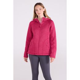 Mountain Warehouse - "Nevis" Hoodie mit durchgehendem Rei&szlig;verschluss f&uuml;r Damen (Leuchtend Rosa)