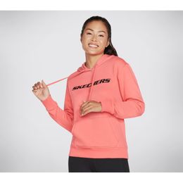 Skechers Performance Heritage Pullover Baumwolle Damen Pfirsich Kapuzenpullover