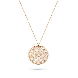Orphelia 'Madelene' Damenkette mit Anh&auml;nger aus 925er Sterlingsilber - Ros&eacute; ZK-7163/RG