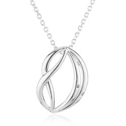 Orphelia Damen-Kette aus 925er Sterlingsilber mit Anh&auml;nger &ndash; Silber ZH-4641