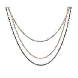 Orphelia Halskette f&uuml;r Damen, 925er Sterlingsilber, Gold/Silber/Ros&eacute;gold, ZK-7203