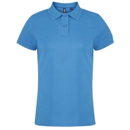 Asquith & Fox - Unifarbenes Poloshirt - Damen (Saphir)