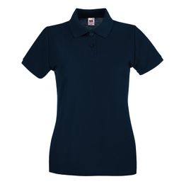 Fruit of the Loom - "Premium" Poloshirt f&uuml;r Damen (Dunkles Marineblau)