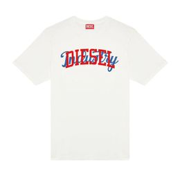 Diesel Unisex Erwachsenen Branchen-Logo T-Shirt (Wei&szlig;)