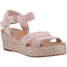 Toms Shoes TOMS Audrey Damen Sandalen aus hellrosa Leder