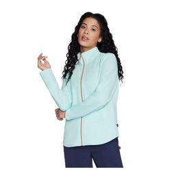 Skechers Performance GOWALK Shine Damenjacke in T&uuml;rkis