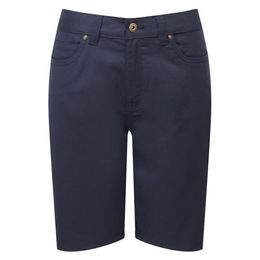 Premier Damen/Herren Chino-Shorts (Marine)