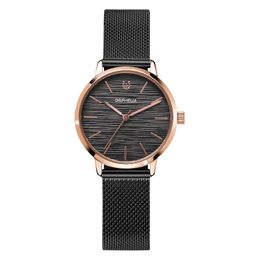 Orphelia Violetta Damen-Armbanduhr, schwarz, OR12924