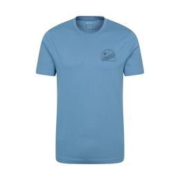 Mountain Warehouse - "Edinburgh" T-Shirt f&uuml;r Herren kurz&auml;rmlig (Blau)