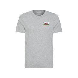 Mountain Warehouse - "Wales" T-Shirt f&uuml;r Herren (Grau)