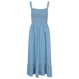 Mountain Warehouse - "Marbella" Midikleid Gesmockt f&uuml;r Damen (Blassblau)