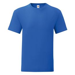 Fruit of the Loom Herren Iconic T-Shirt (5er Pack) (K&ouml;nigsblau)