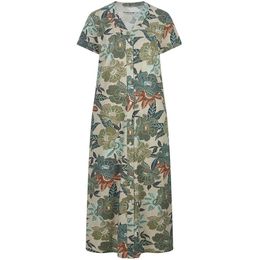 Green Cotton - Jersey-Kleid Maria, beige, Gr. 38 / S - Baumwolle