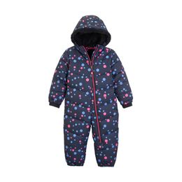 Schneeoverall Killtec "Karter Mini", M&auml;dchen, Gr. 74/80, Normalgr&ouml;&szlig;en, blau (navy), Obermaterial: 100% Polyester.Futter: 100% Polyester.F&uuml;llung: 100% Polyester, Overalls, Schneeanzug: wasserabweisend, winddicht, warm, leicht anzuziehen